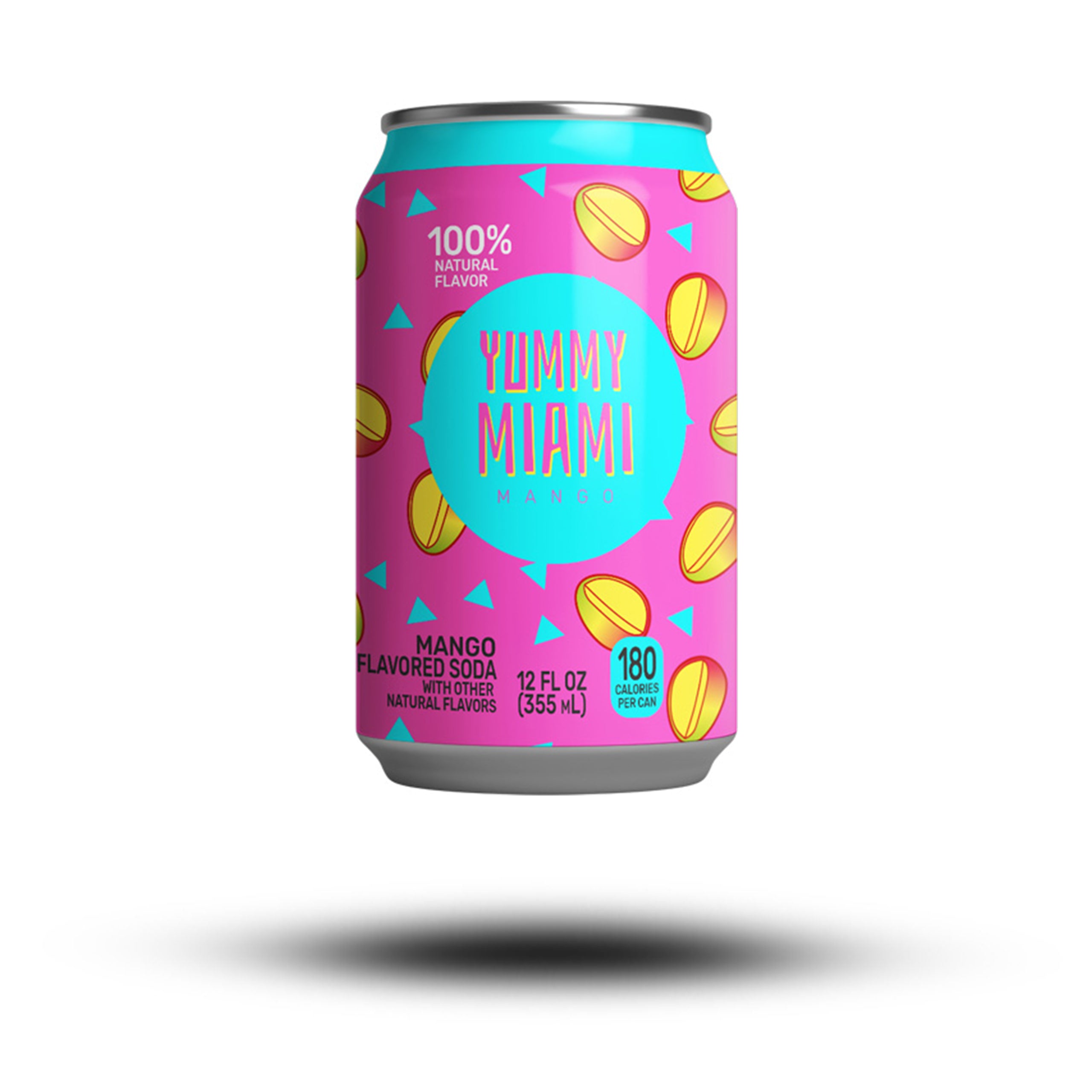 Yummy Miami Soda Mango 355ml