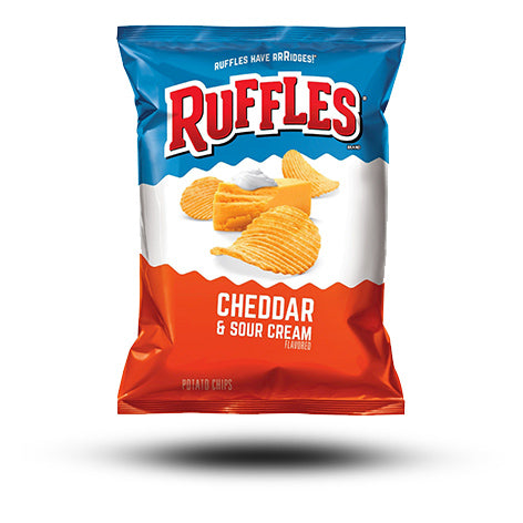 Ruffles Cheddar & Sour Cream 184,2g